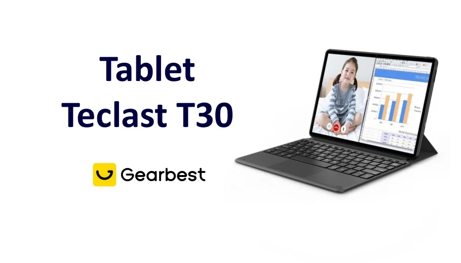 Tablet Teclast T30 z GearBest - recenze